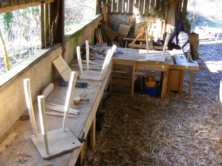 Learn to make your own chair in 5 days - devon woodwork course at ...